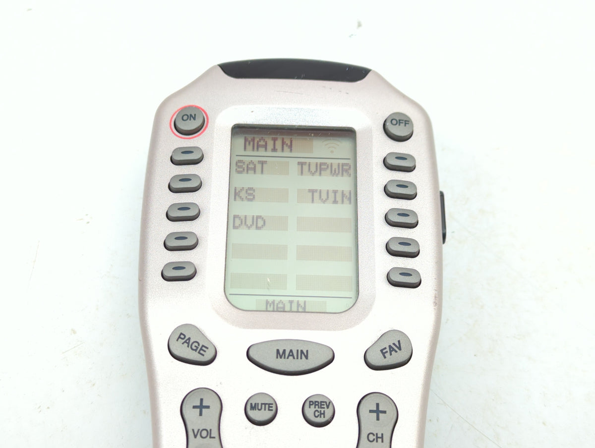 Crestron ML-600 MiniLCD 1-Way RF IR Universal Programmable Remote Cont ...