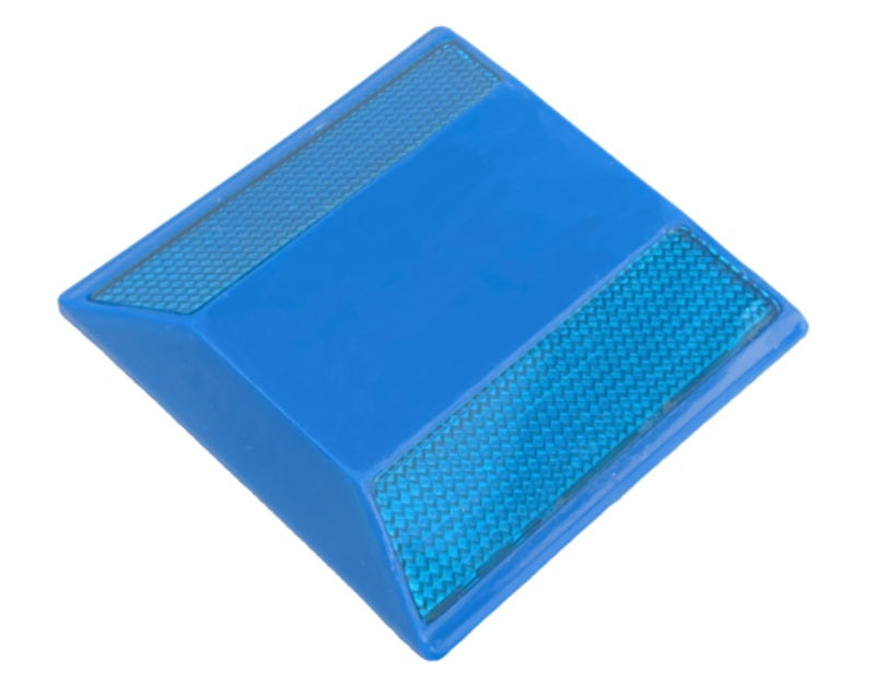 APEX 921 921AR Type BB Two Way 4" X 4" Blue Reflective Fire Hydrant Pa ...