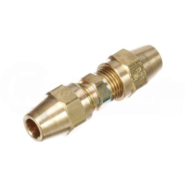 Bendix 205514 Brass 1/4" Air Brake Tubing Full Union Compression Fitti ...