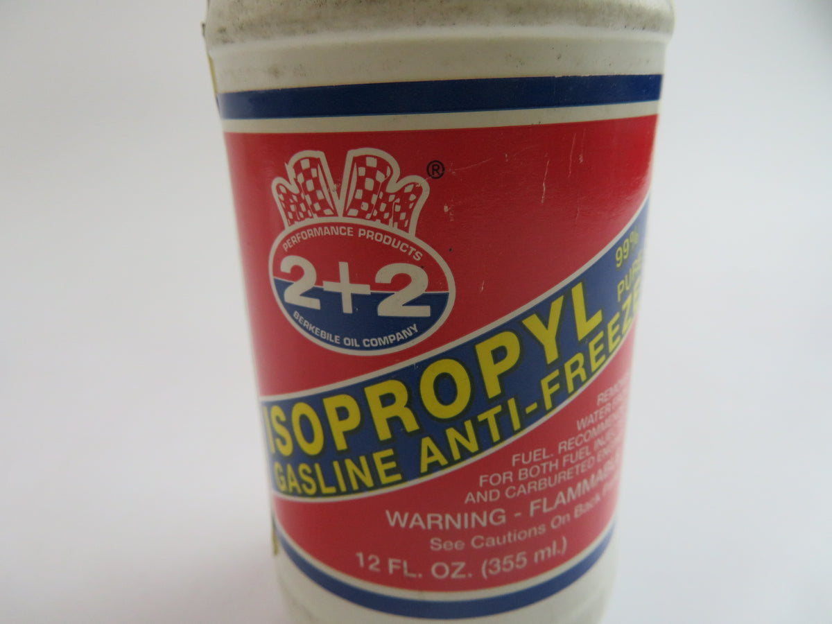 Berkebile 2+2 IPA 12 oz. 99% Pure Isopropyl Gas Line Anti-Freeze ...