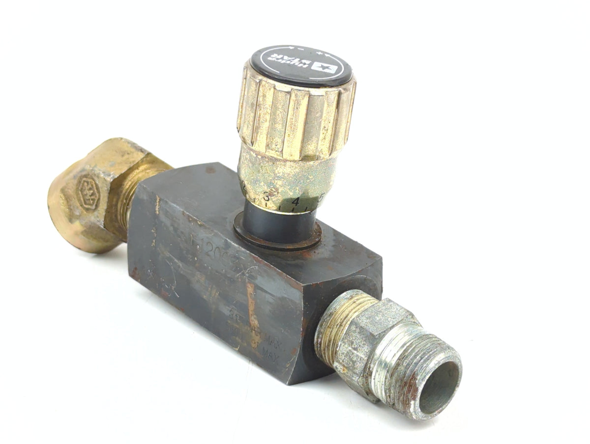 Parker F1200S Hydra Star Inline 3/4" NPT Steel 5000 psi 25 GPM Flow Co ...
