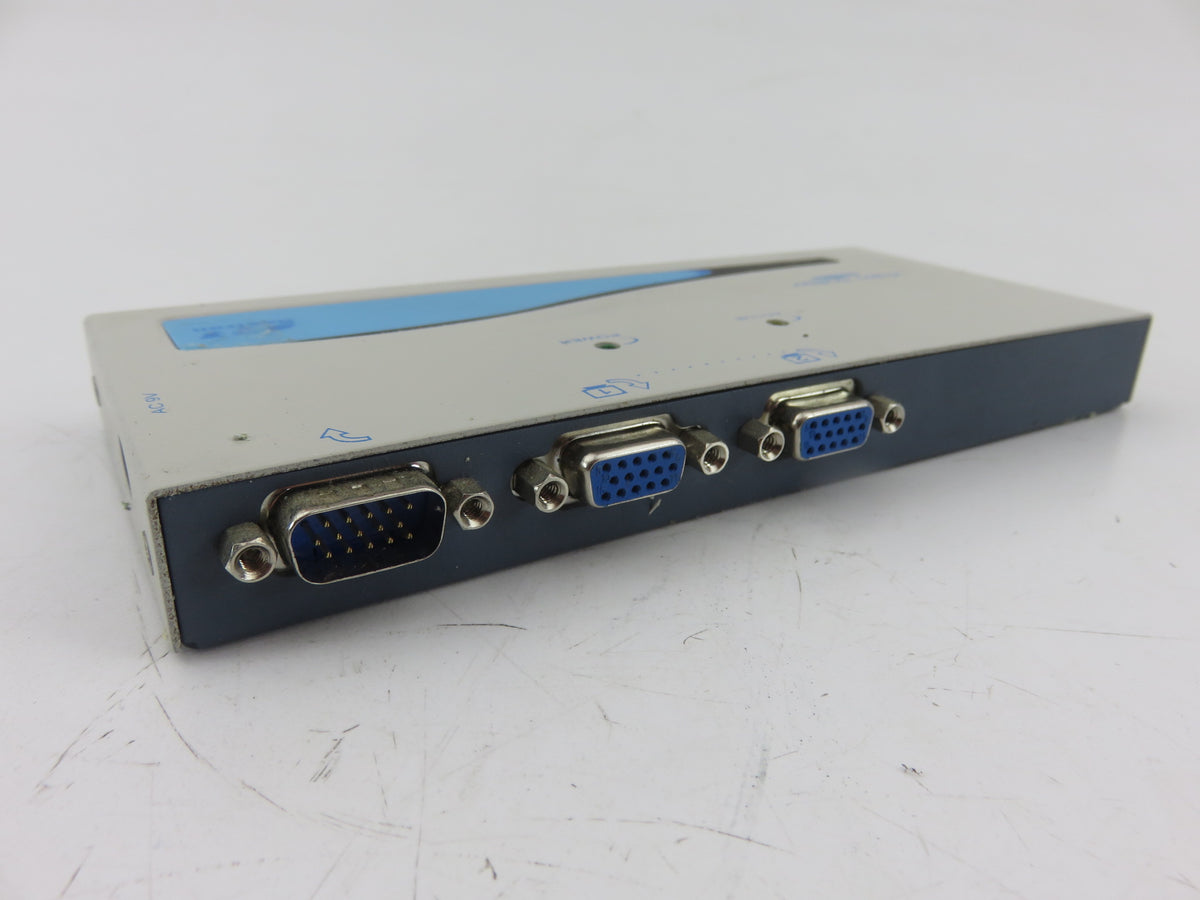 Rextron VSA12 1 Input 2 Output 350Mhz 2 Way SVGA Video Splitter With P ...