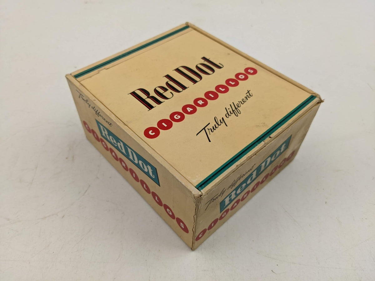 Red Dot Federal Cigar Co. Truly Different Cigarillos Cigar Box – Second ...