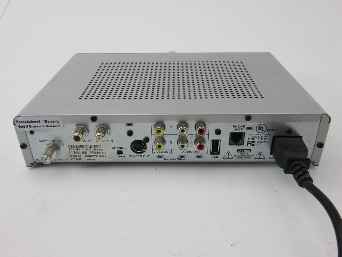 DIRECTV D11 Satellite Dish TV Receiver Box – Second Wind Surplus